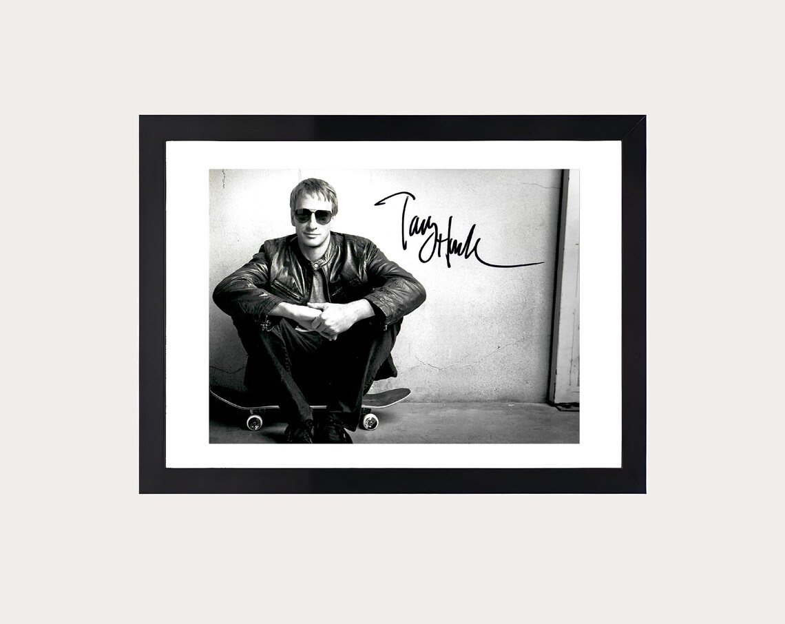 Tony Hawk Autograph + COA - Etsy