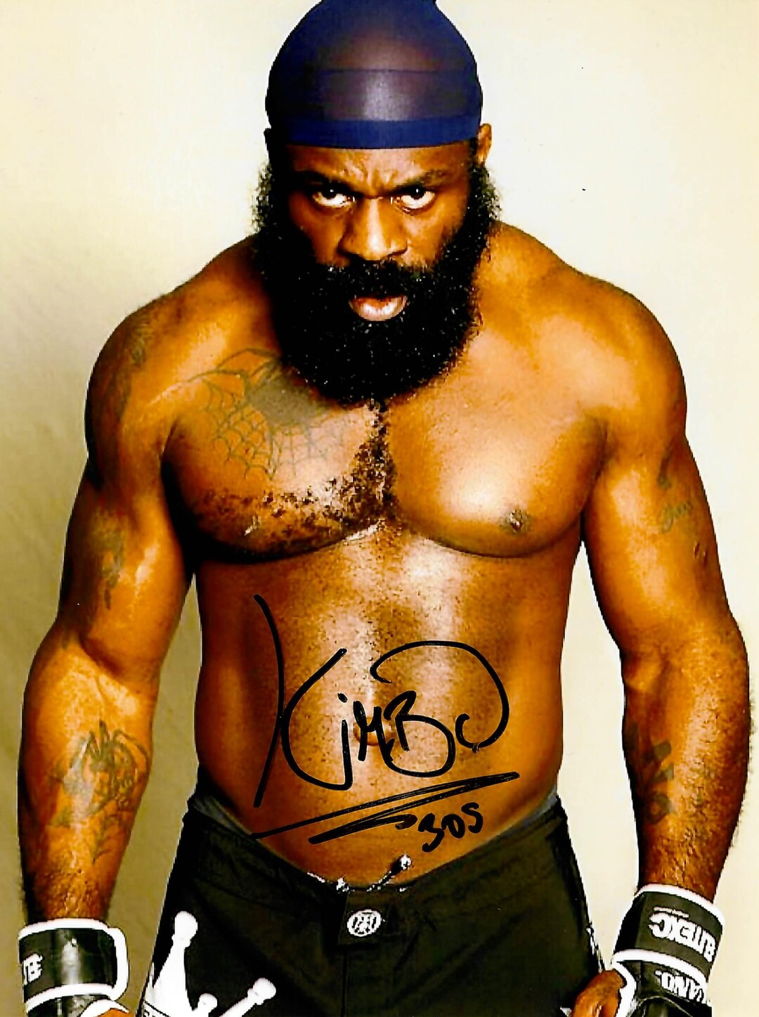 Kimbo Slice Autograph UFC autograph COA - Etsy