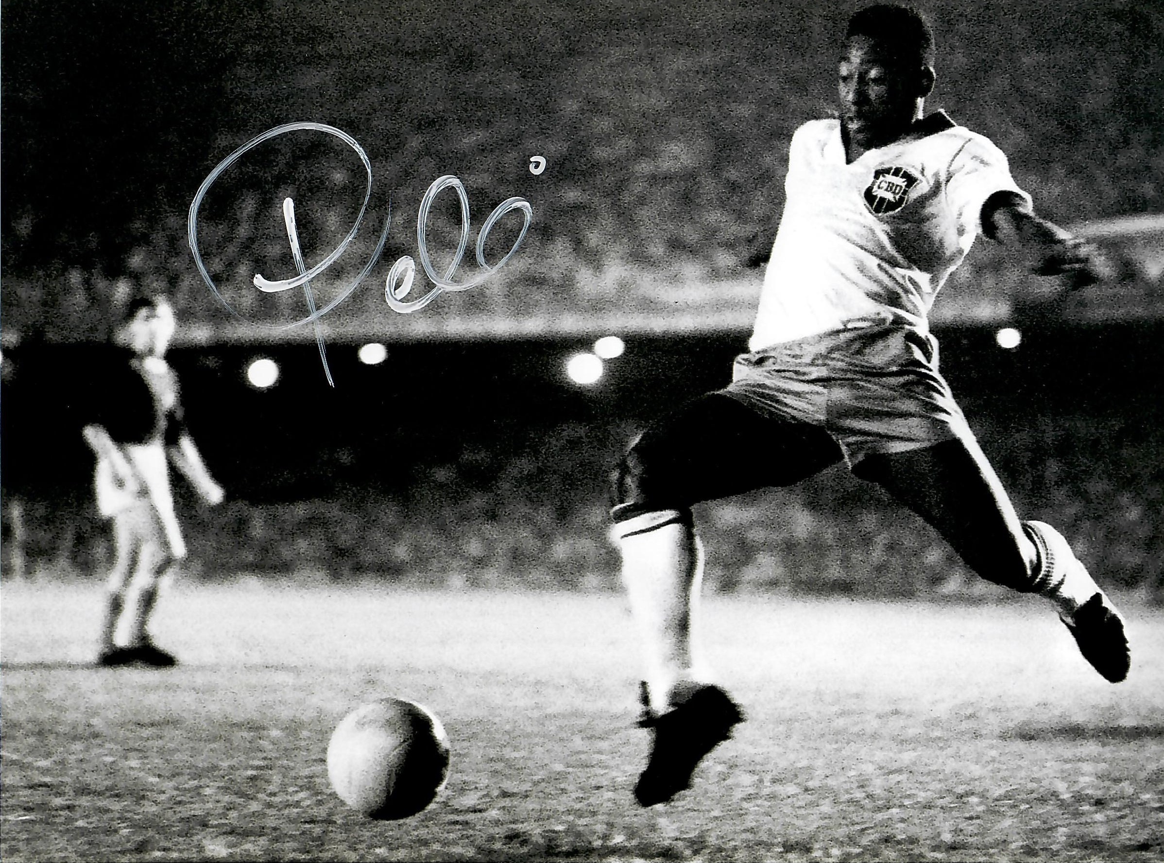 Pele Bicycle Kick In Color