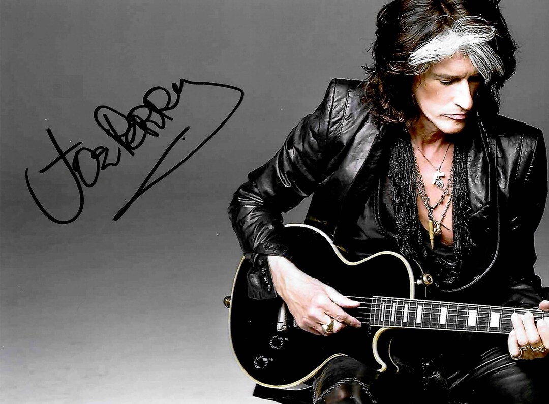 Joe Perry Autograph + COA (aerosmith) - Etsy