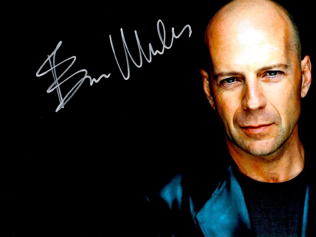Bruce Willis die Hard Autograph CO - Etsy