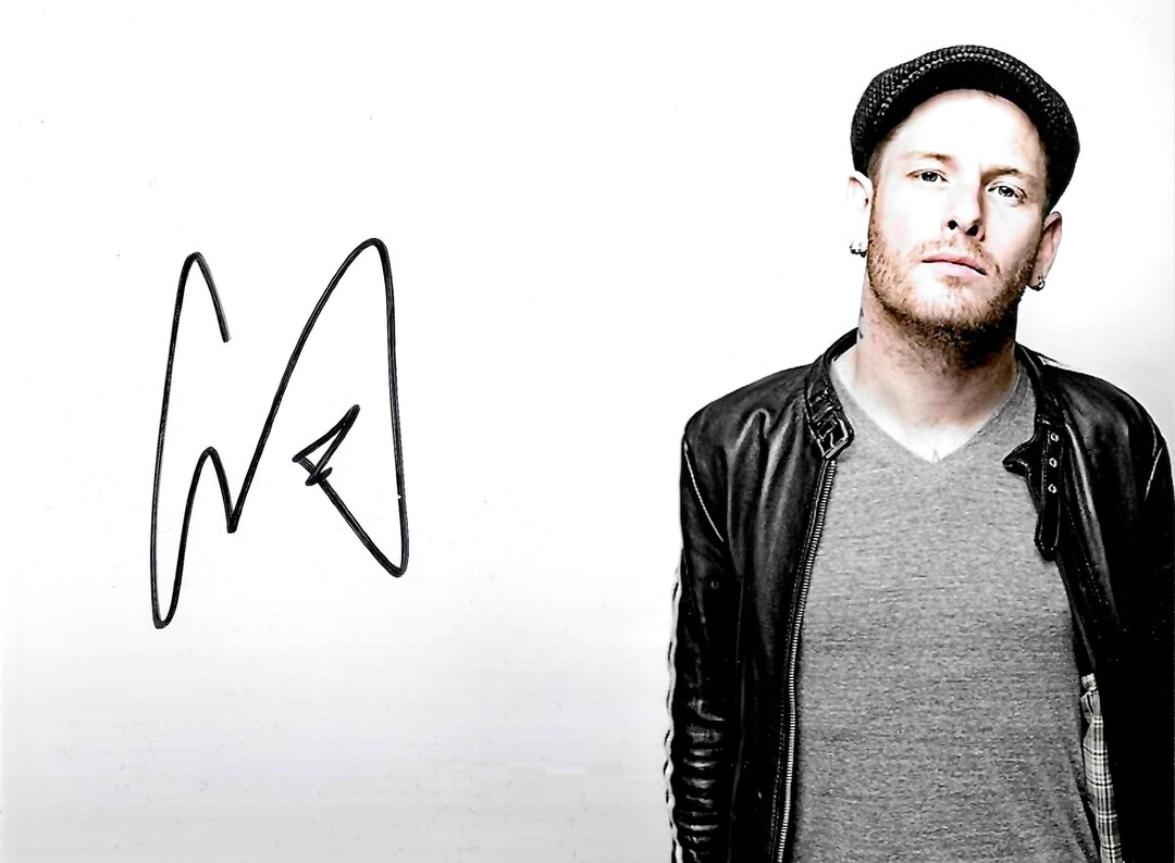 Corey Taylor Autograph + COA (stone Sour/slipknot) - Etsy