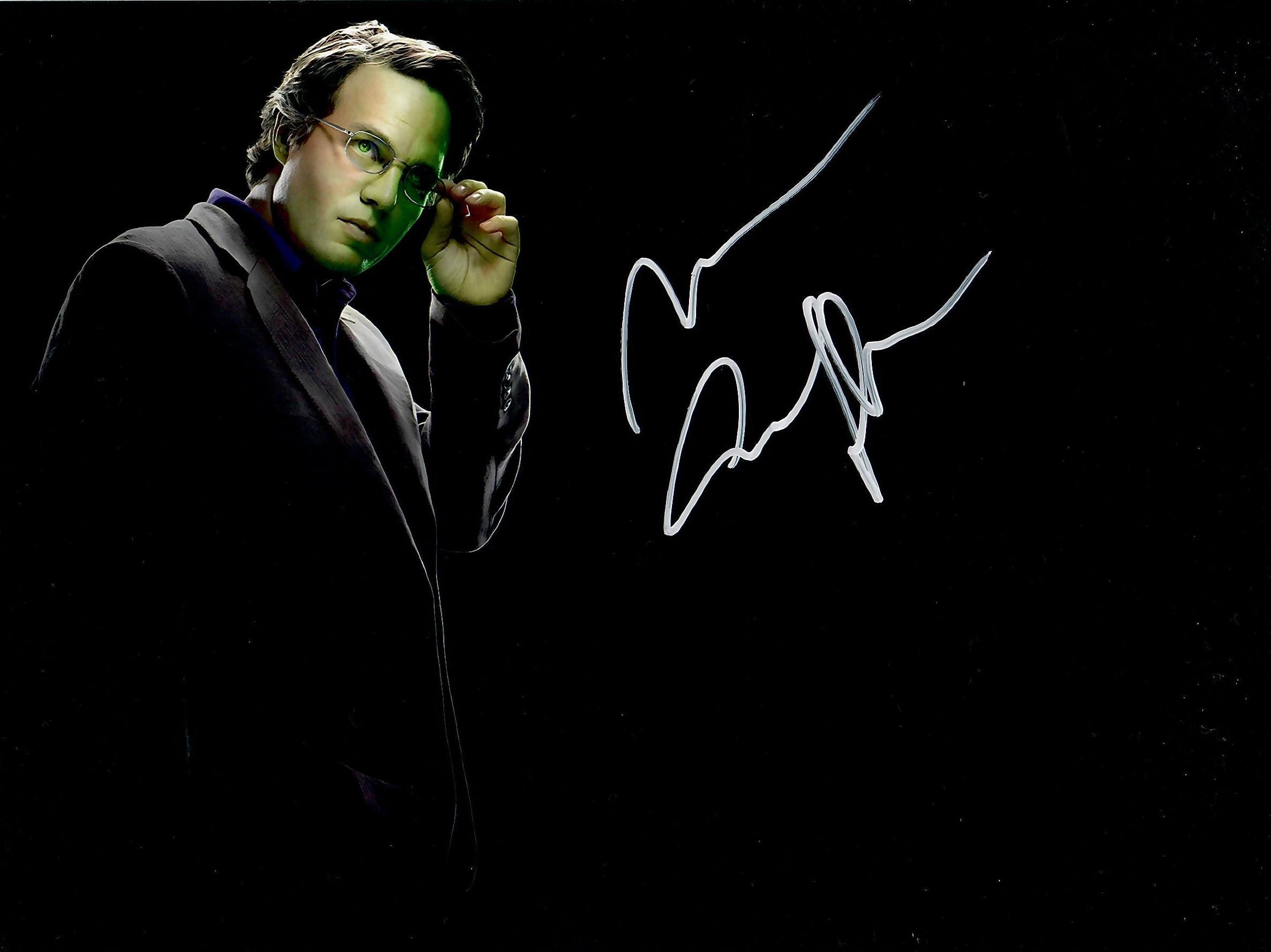 Mark Ruffalo Autograph + COA (hulk/avengers) - Etsy