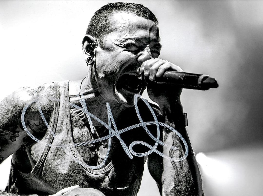 Chester Bennington (linkin Park) Autograph + COA - Etsy
