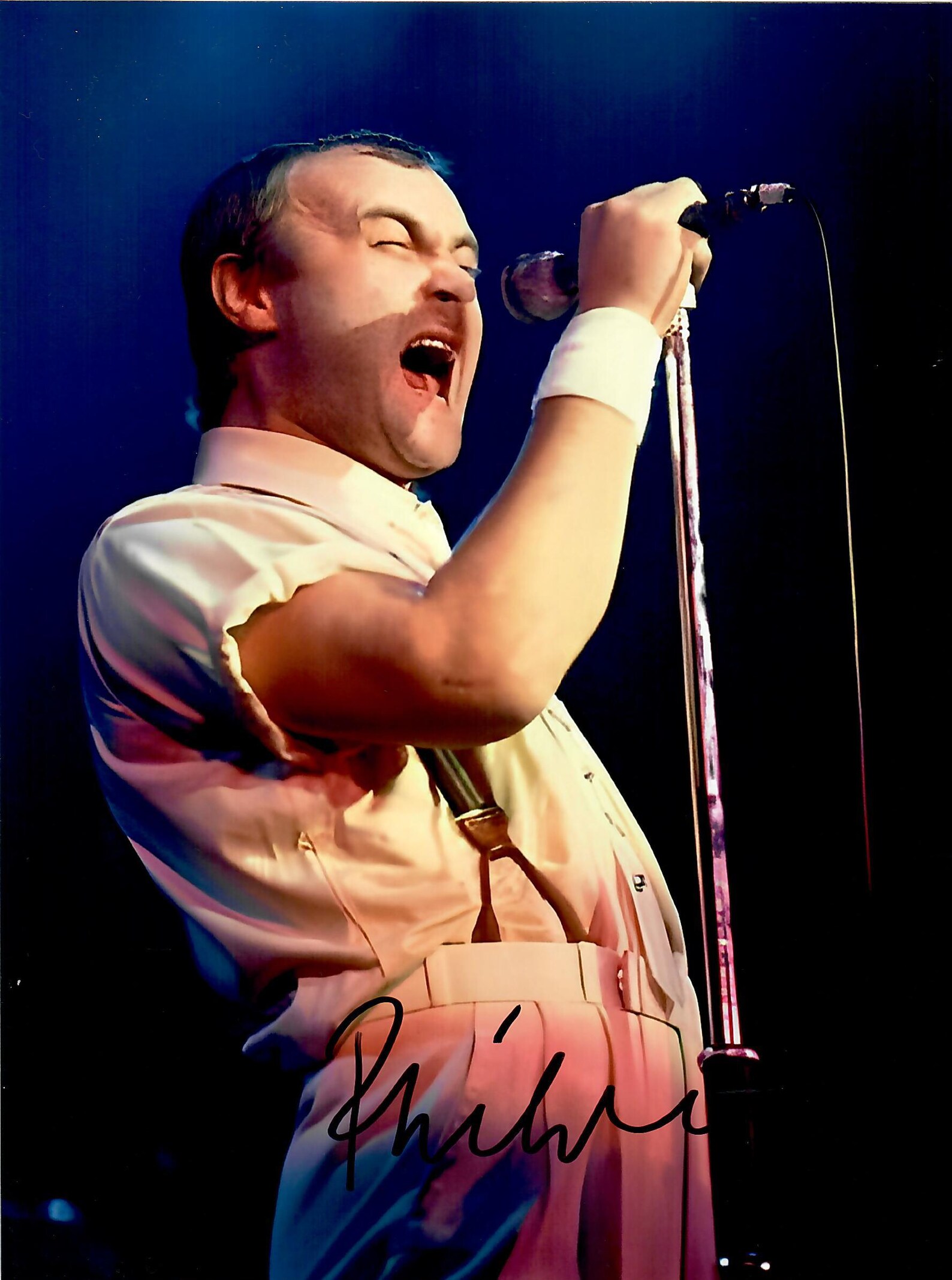 Phil Collins Autograph + COA (genesis) - Etsy