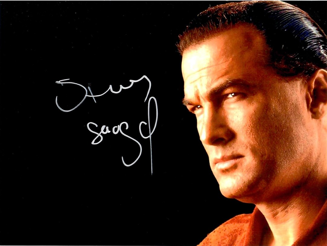Steven Seagal Autograph + COA - Etsy