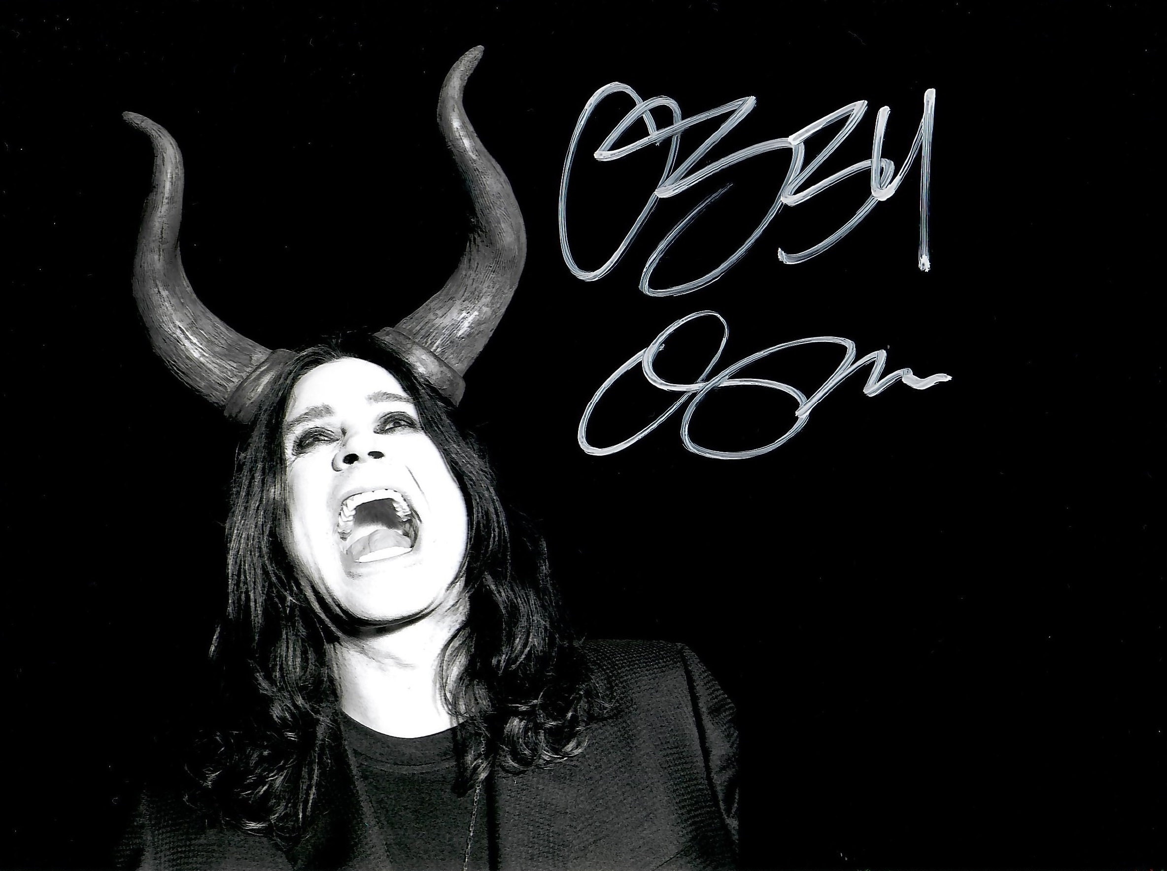 Ozzy Osbourne Autograph COA - Etsy