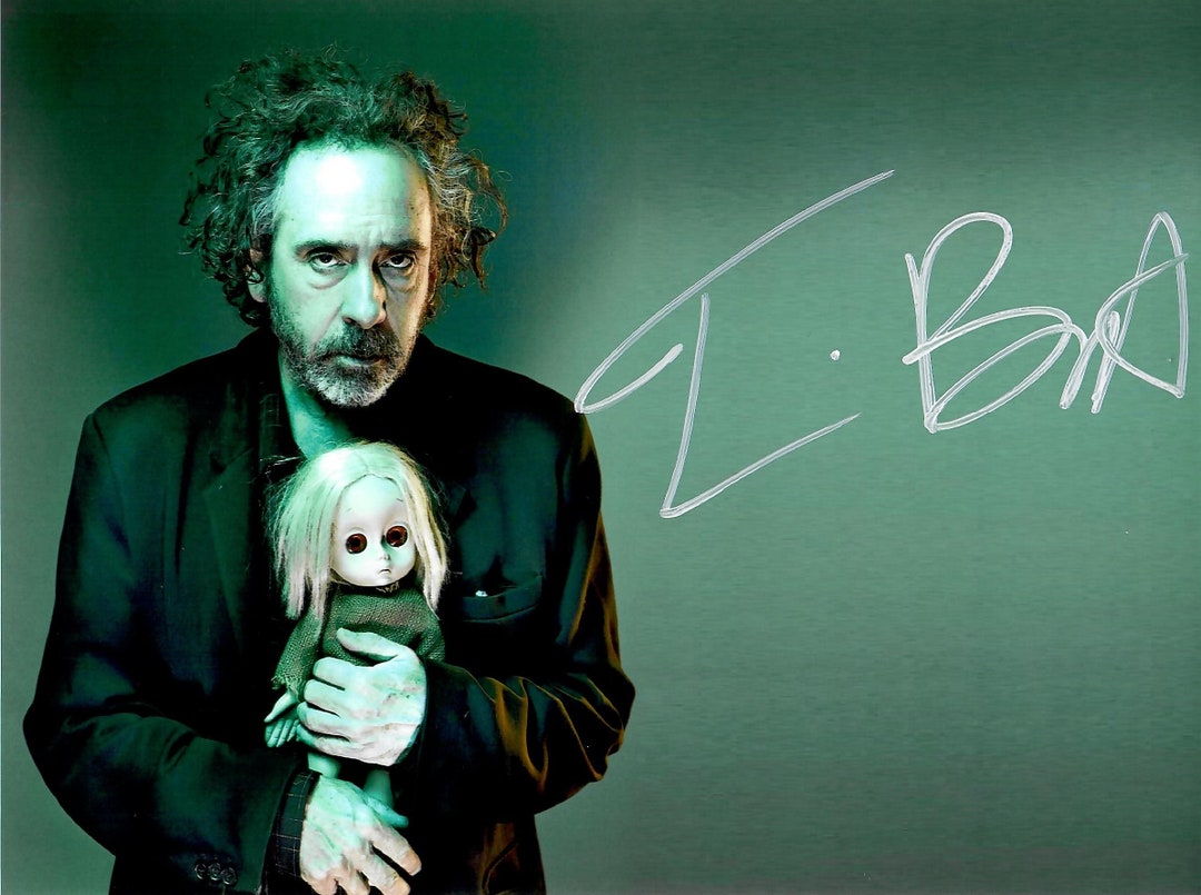 Tim Burton Autograph autograph COA - Etsy