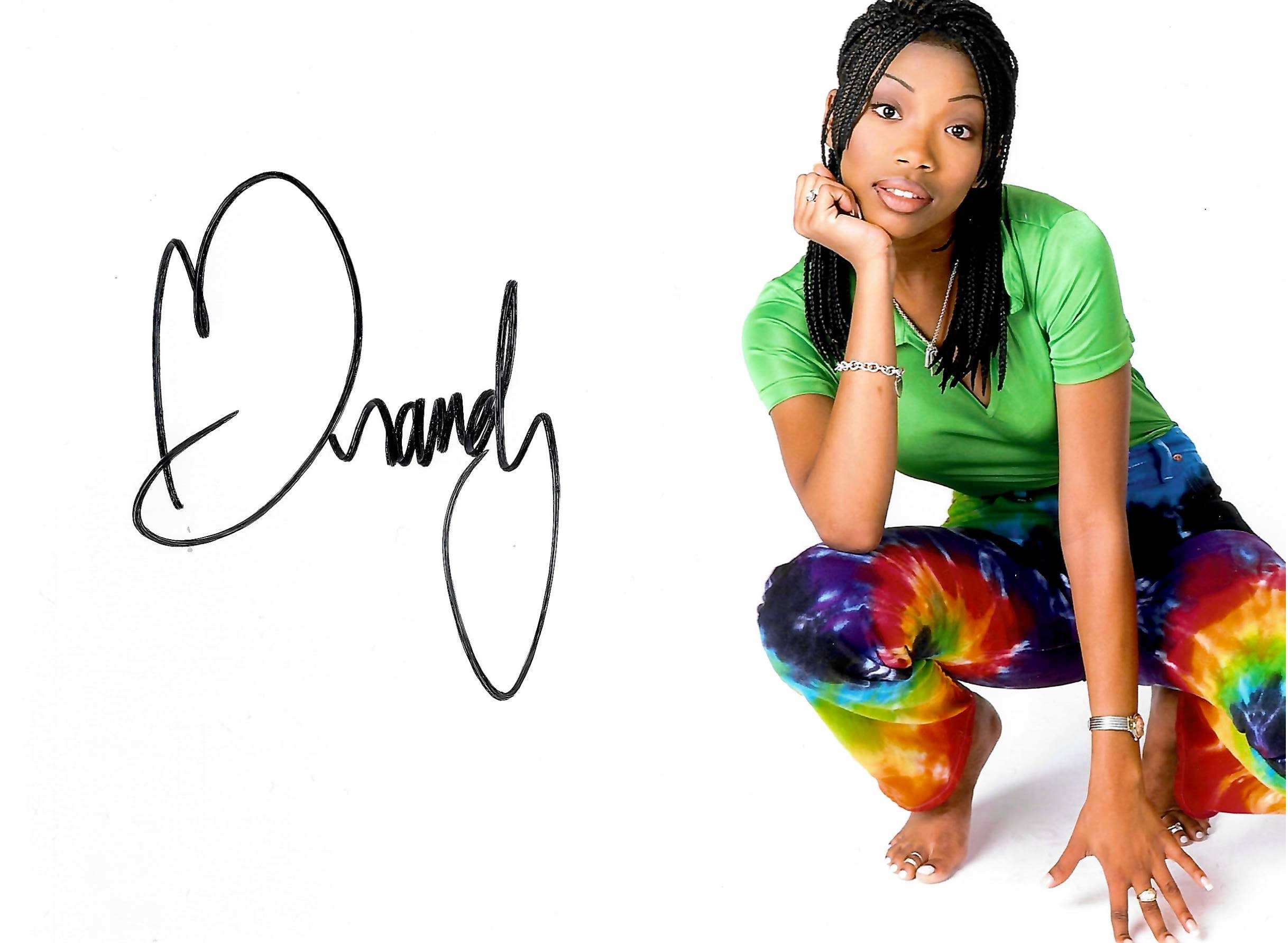 Brandy Norwood Autograph COA - Etsy