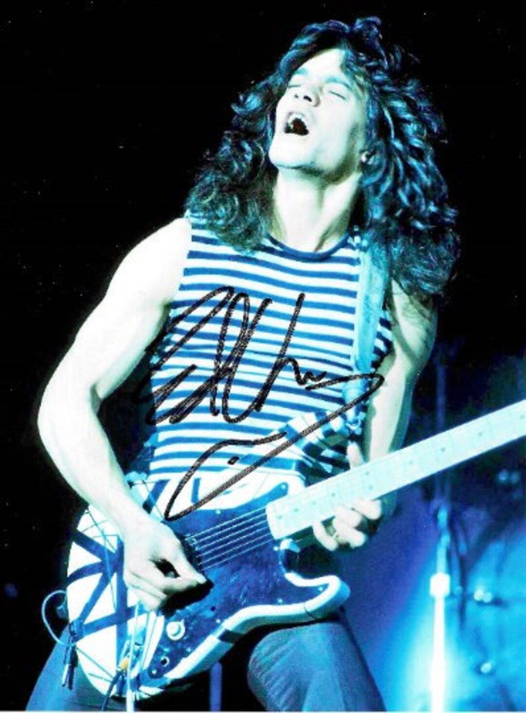 Eddie Van Halen Autograph (autograph) + COA - Etsy