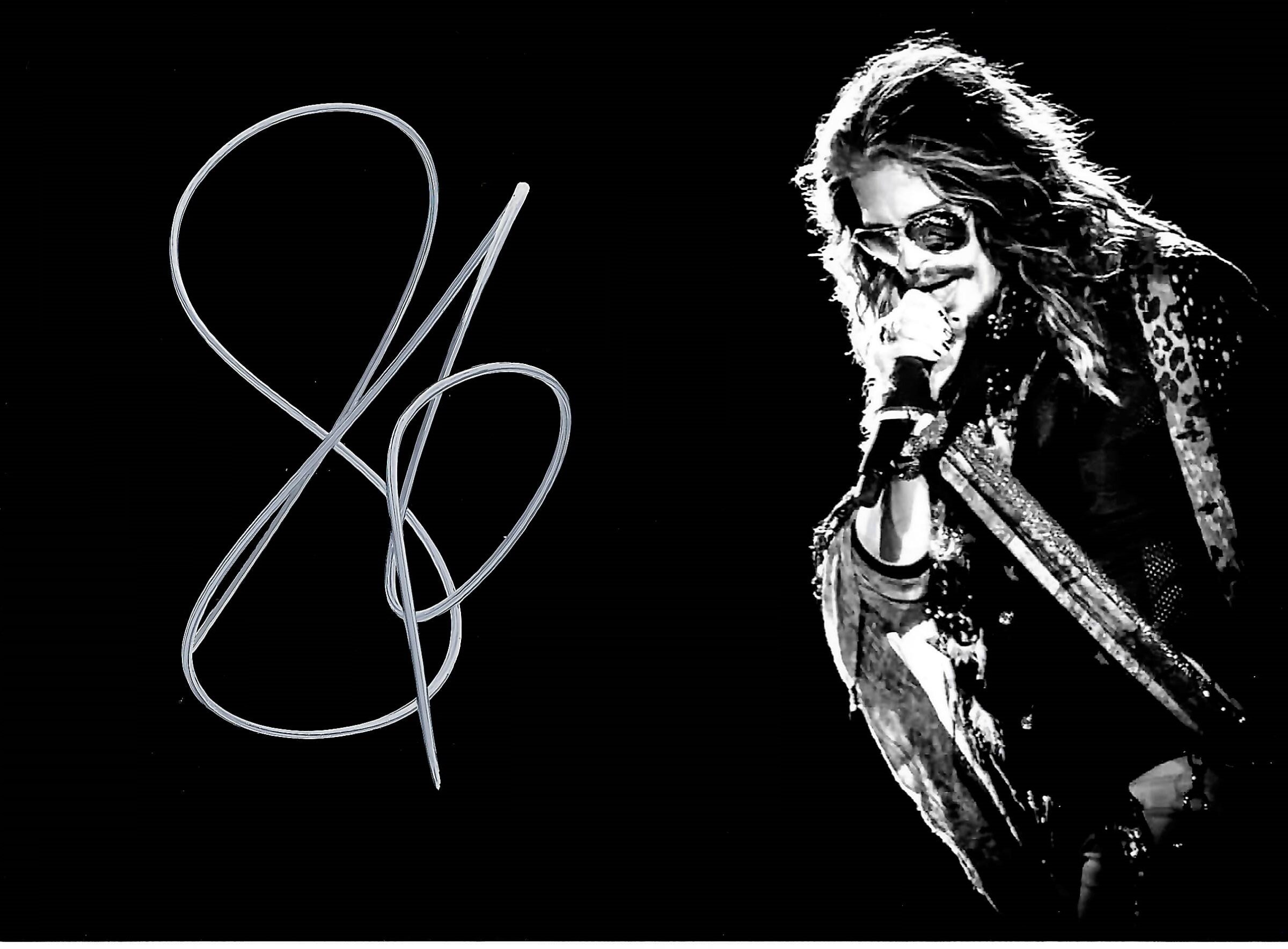 Steven Tyler Aerosmith Autograph autograph COA - Etsy