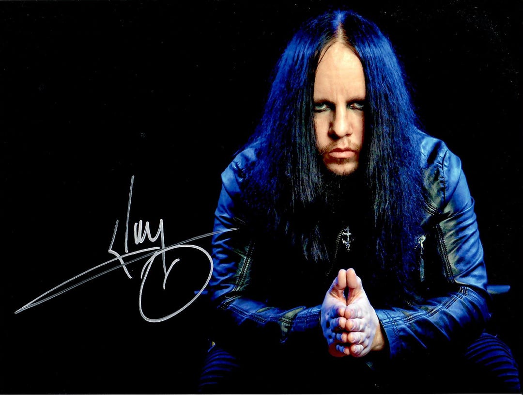 Joey Jordison Autograph + COA (slipknot) - Etsy
