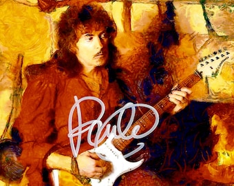 Ritchie Blackmore Autograph - Etsy
