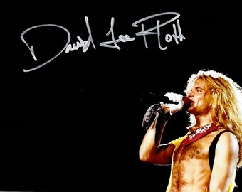 David Lee Roth Signed - Etsy