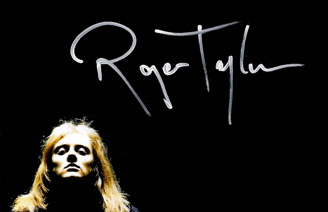 Roger Taylor Autograph + COA (queen) - Etsy