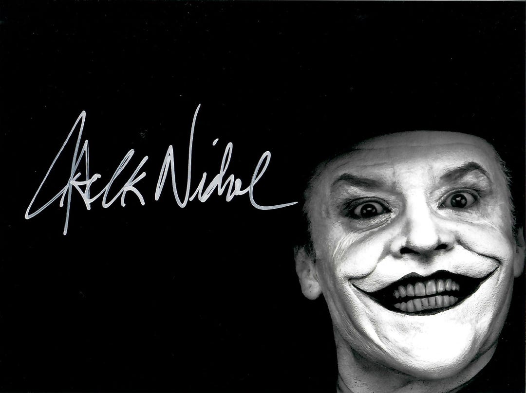 Jack Nicholson Autograph COA - Etsy