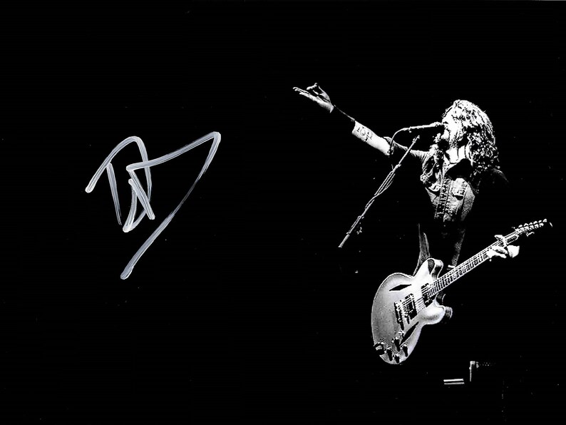 Dave Grohl Autograph COA foo Fighters/nirvana - Etsy