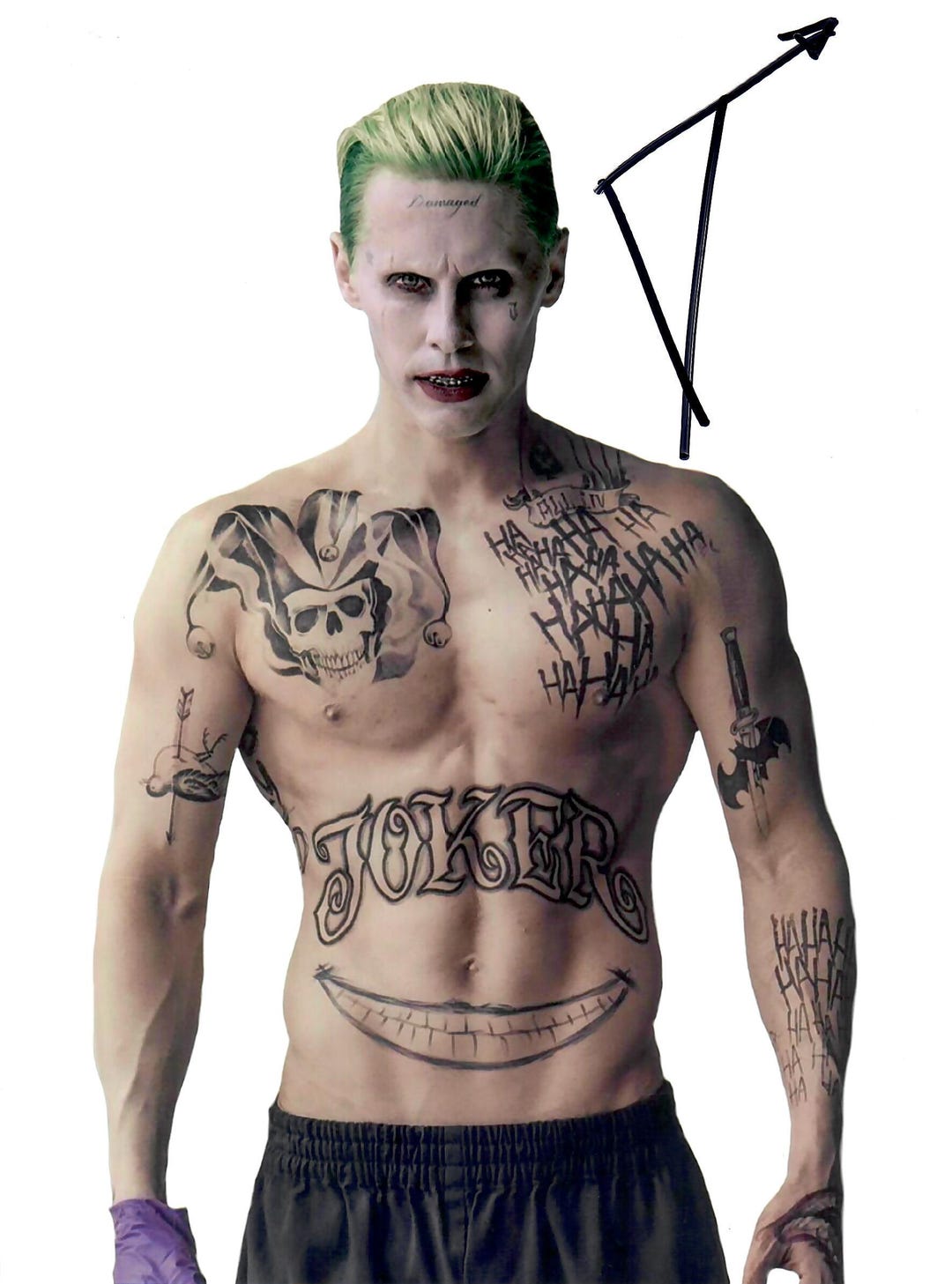 Jared Leto Autograph + COA (the Joker) - Etsy