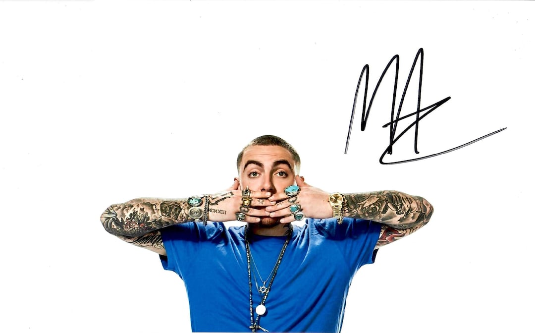 Mac Miller Autograph + COA - Etsy