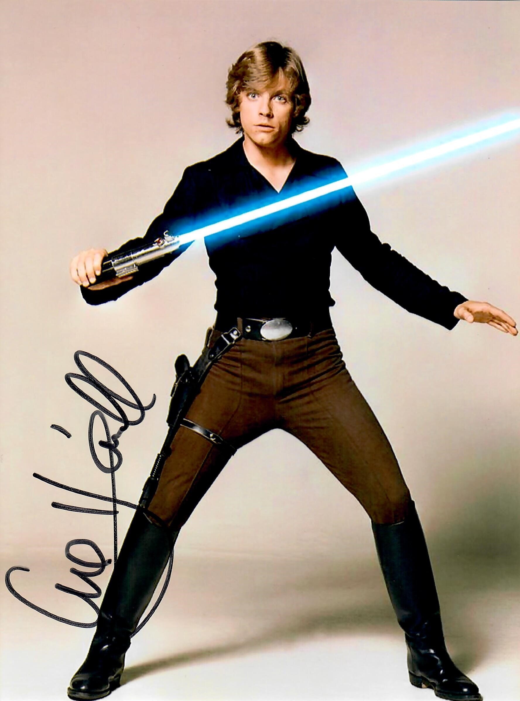 Mark Hamill Hand-signed Autograph COA luke Skywalker/star Wars - Etsy