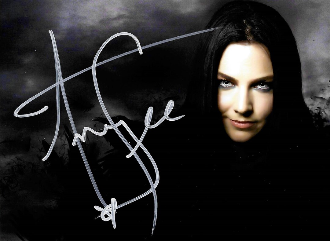 Amy Lee Autograph + COA (evanescence) - Etsy