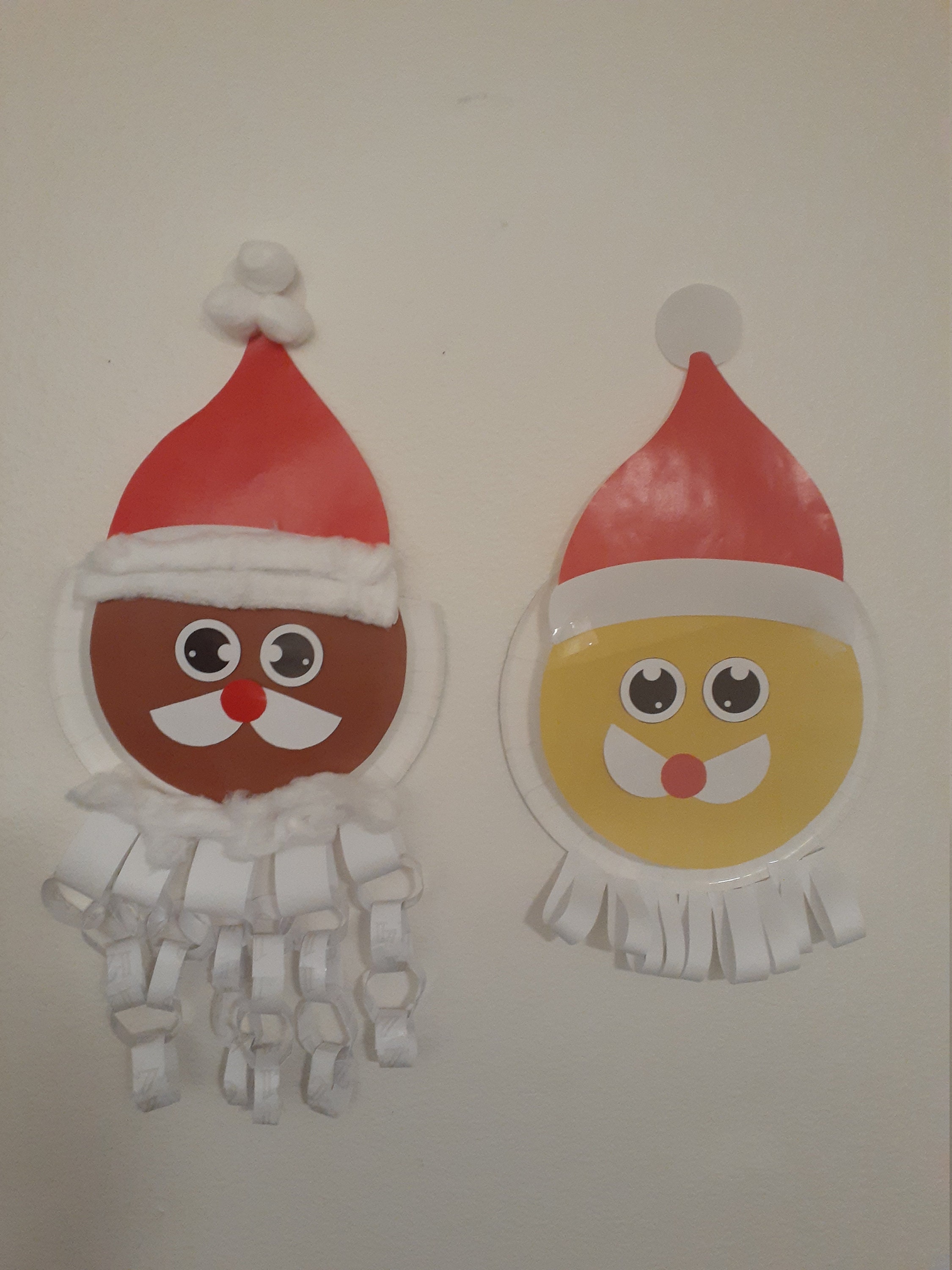 Black Santa Advent Calendar Printable Christmas Countdown Calendar ...