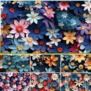 3D Roses, Rose,backgrounds for a Wall,flower Seamless Patterns Spring ...