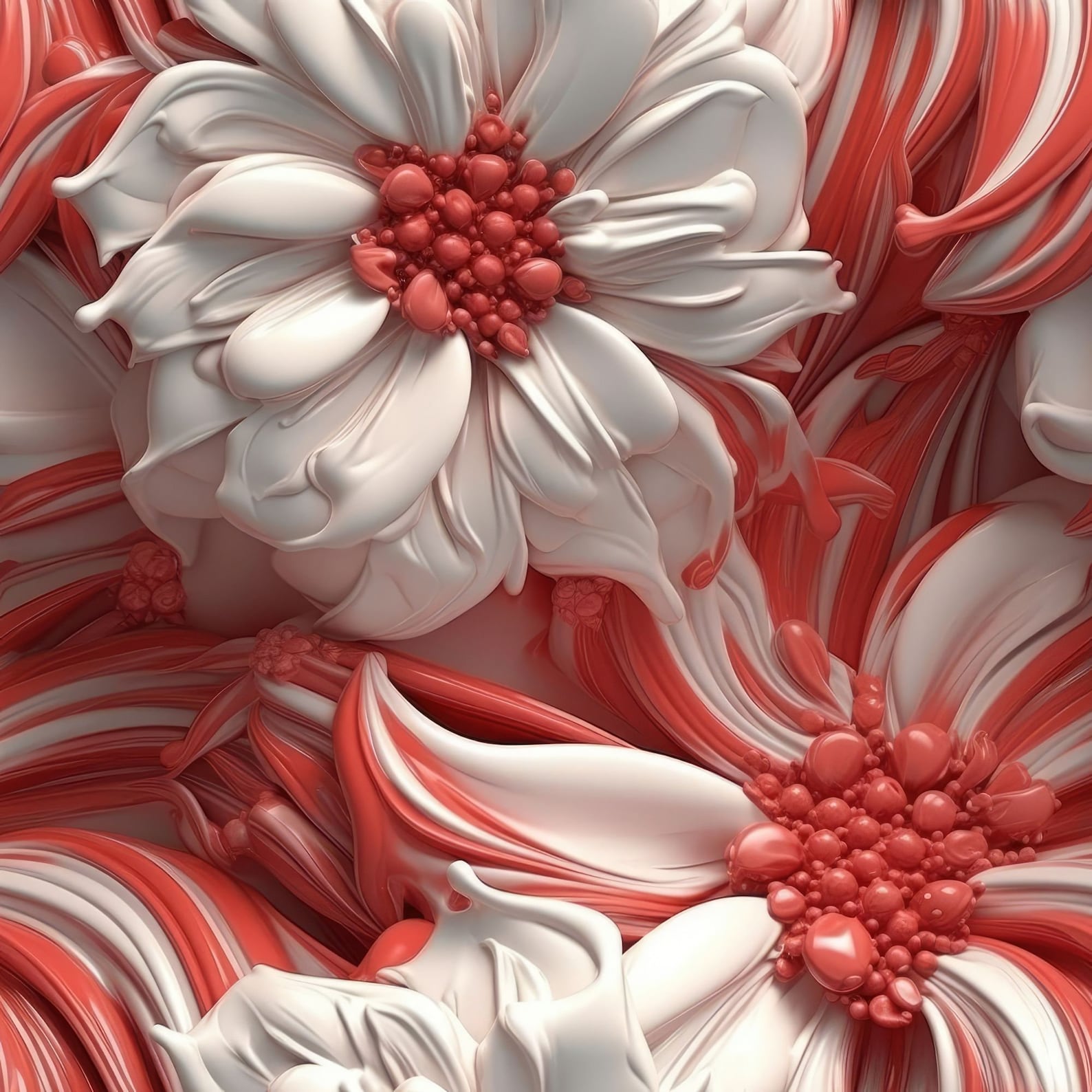 Backgrounds for a Wall,3d Flower Patterns, Sublimation,3d Flower Medley ...