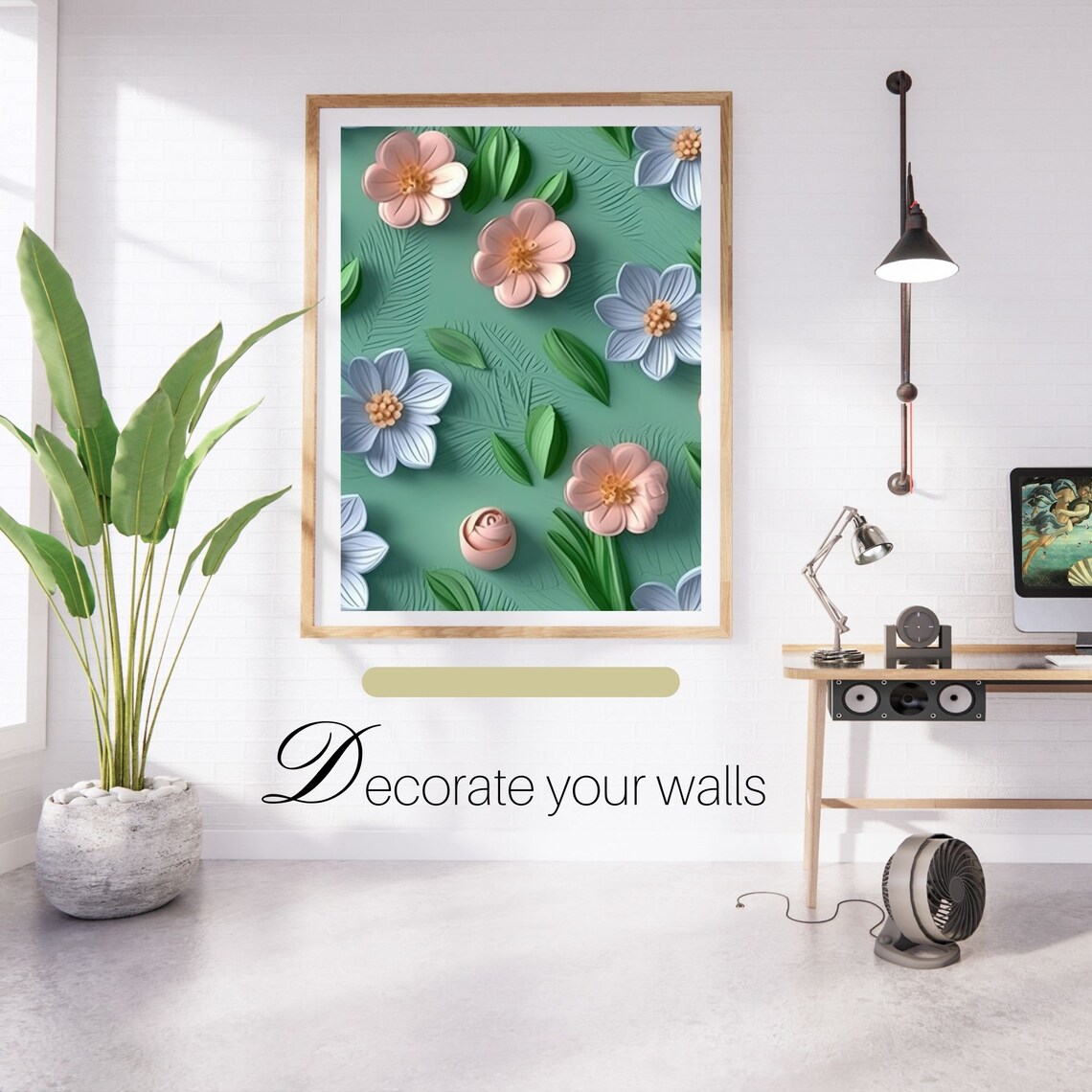 Backgrounds for a Wall,3d Flower Patterns, Sublimation,3d Flower Medley ...