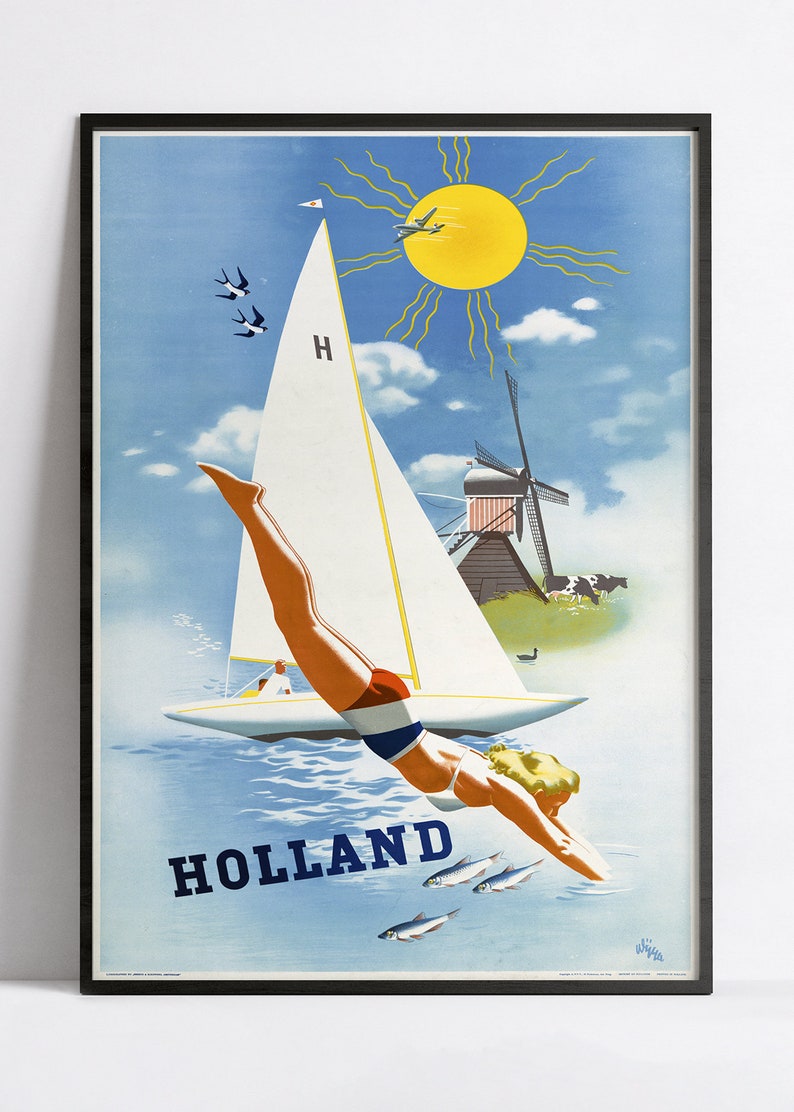 Advertising Poster Travel Ads Poster 40x60 50x70 60x90 - Etsy