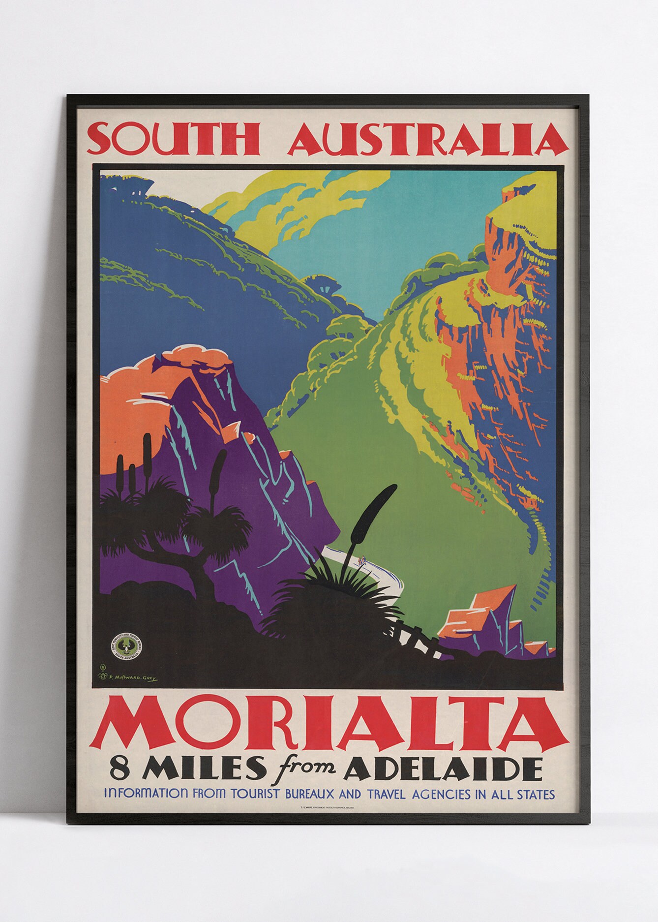 Advertising Poster - Travel Ads - Poster 40x60, 50x70, 60x90, 70x100 ...