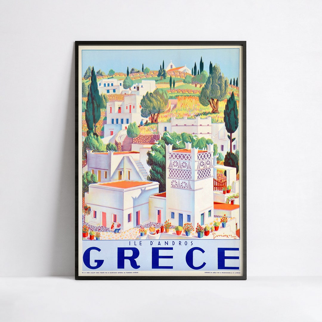Advertising Poster - Travel Ads - Poster 40x60, 50x70, 60x90, 70x100 ...