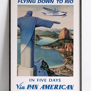 HD Poster - A3, A2, A1, A0, 24x36in, 50x70cm ... - Pan Am Poster ...