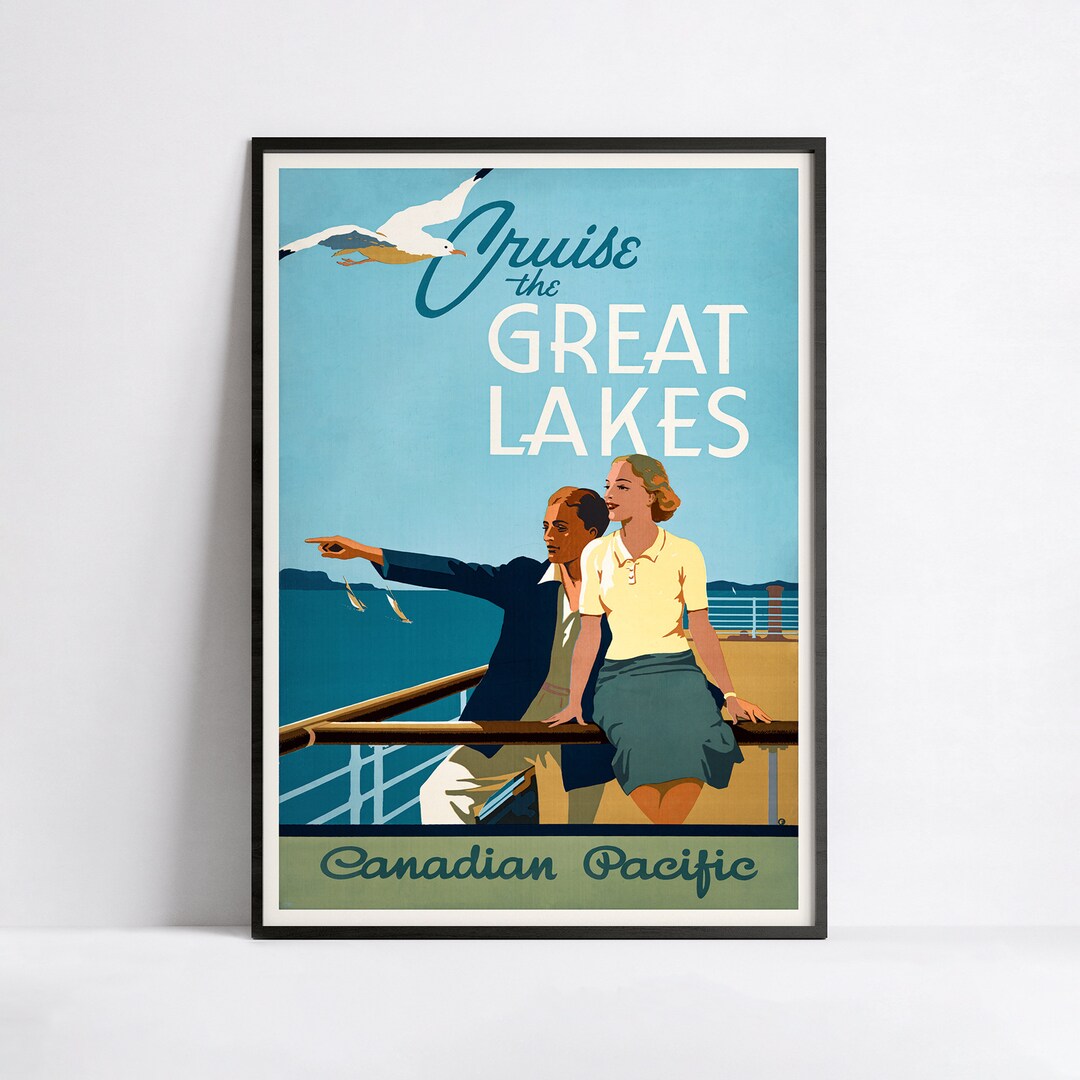Advertising Poster - Travel Ads - Poster 40x60, 50x70, 60x90, 70x100 ...