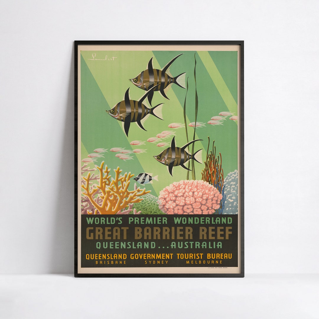 Advertising Poster - Travel Ads - Poster 40x60, 50x70, 60x90, 70x100 ...