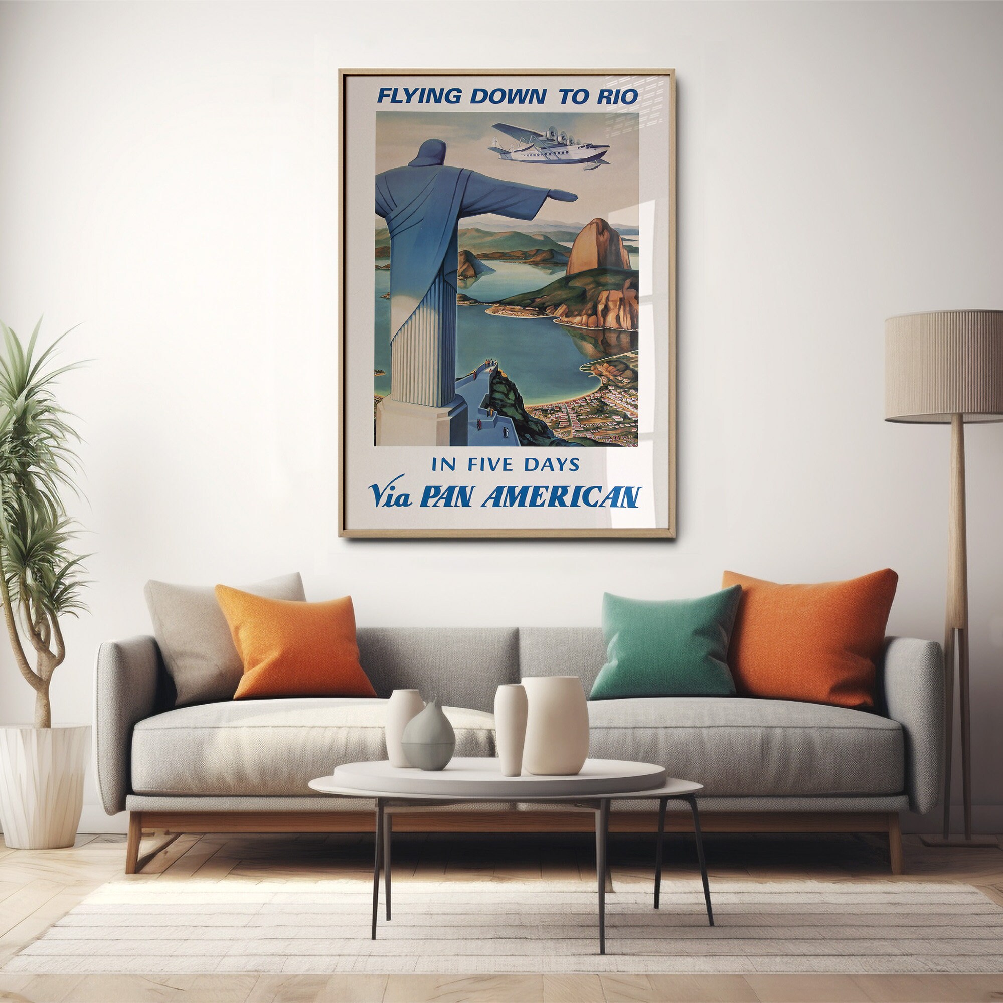 HD Poster - A3, A2, A1, A0, 24x36in, 50x70cm ... - Pan Am Poster ...