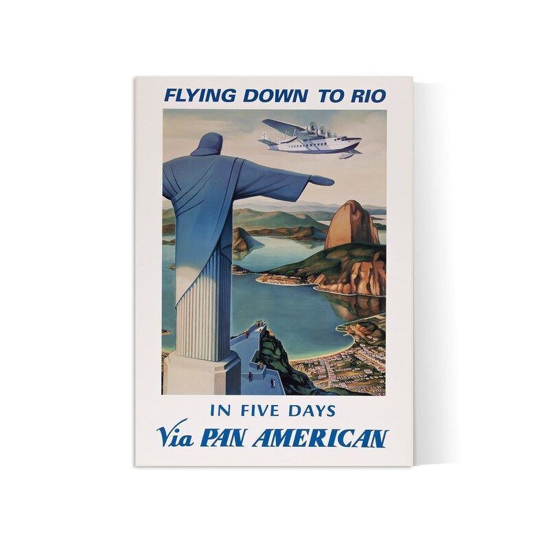 HD Poster - A3, A2, A1, A0, 24x36in, 50x70cm ... - Pan Am Poster ...