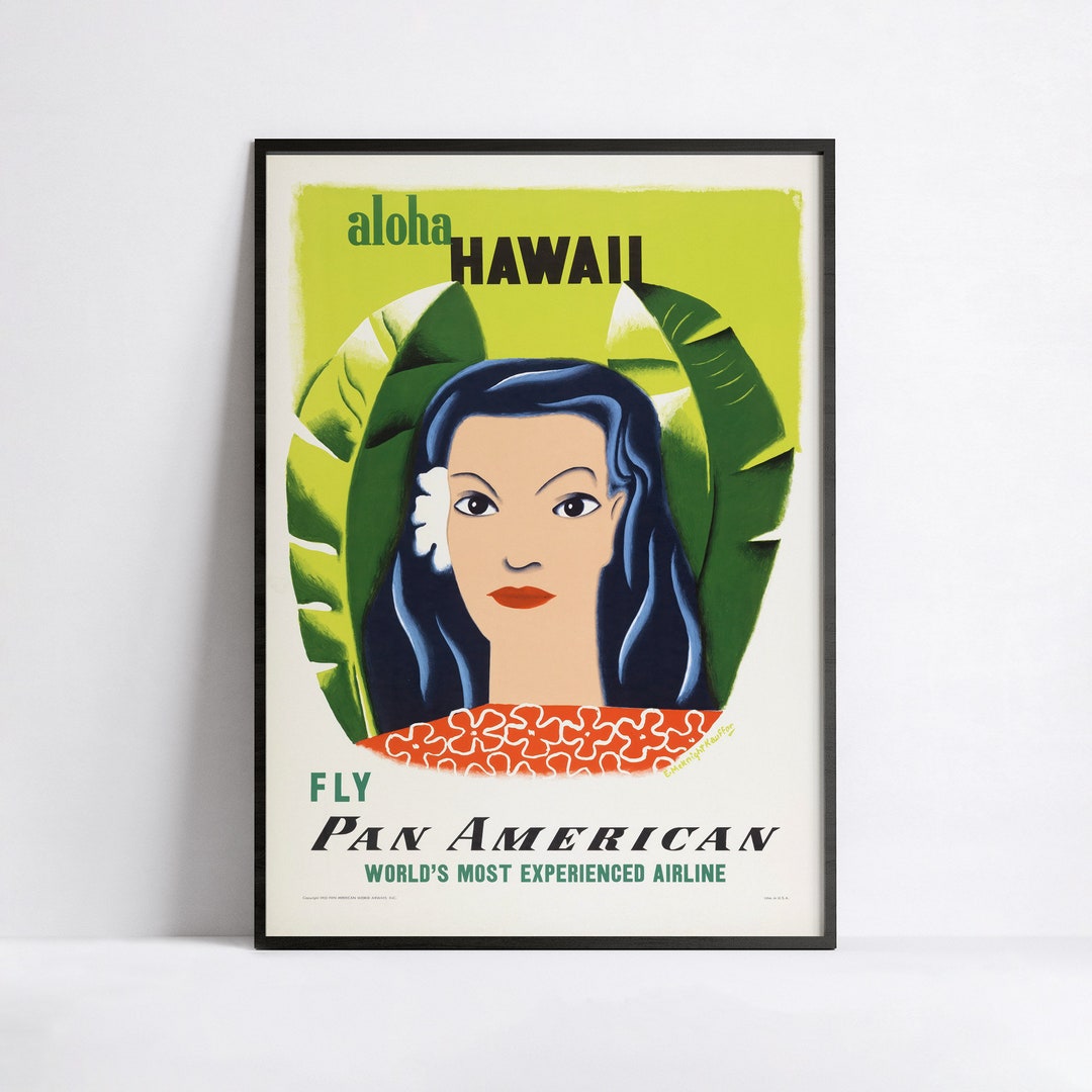 HD Poster - A3, A2, A1, A0, 24x36in, 50x70cm ... - Pan Am Poster ...