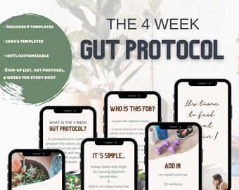 4 Weeks Gut Protocol - Etsy