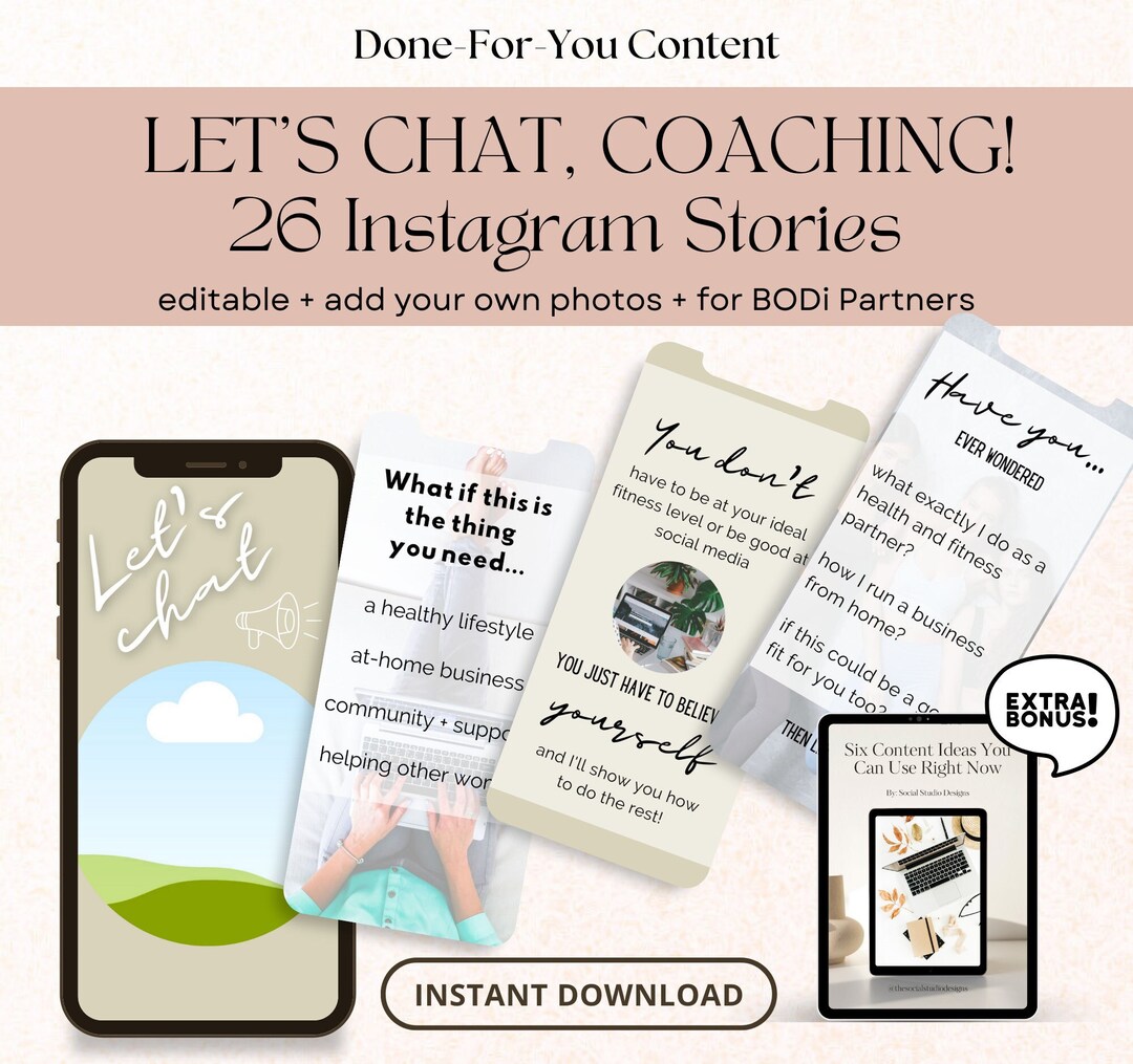 Let's Chat Coaching Bodi Partner 2024 Info | What is Coaching | Sneak ...