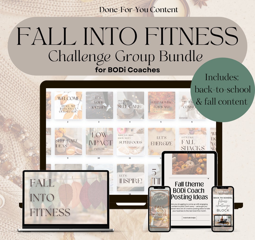 Fall Into Fitness | Back-to-school | Challenge Group Guide | 2025 ...