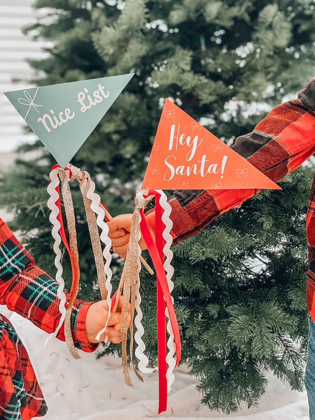 Christmas Pennant Flag: Holiday Photo Prop (digital Download) - Etsy