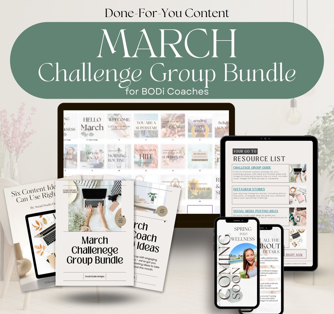 March 2024 Challenge Group BOD Group Guide for Bodi Partners Beachbody ...