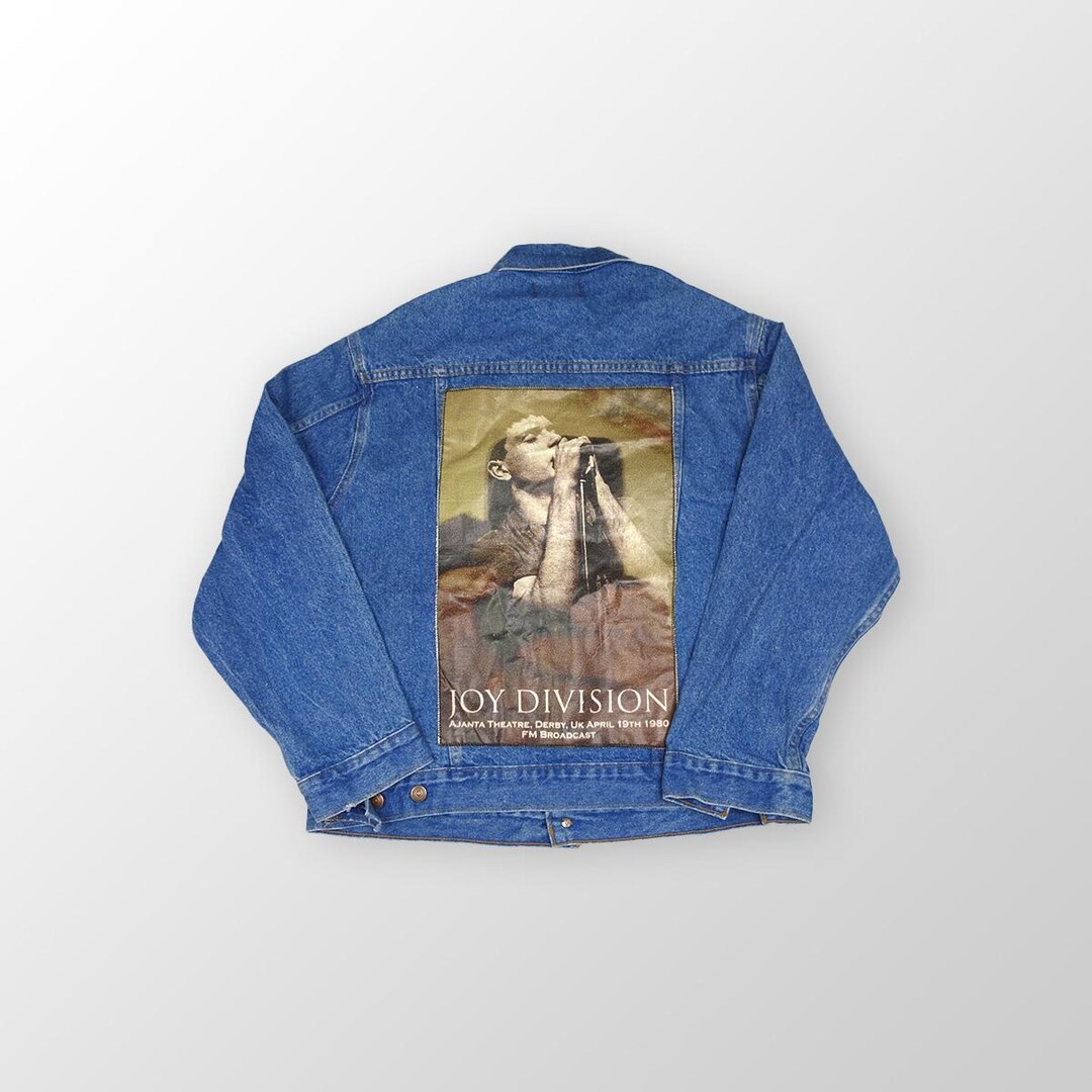 Joy Division Customized Denim Jacket 80s 90s Trucker Jacket - Vintage ...