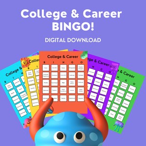 Career Cluster Bingo - Etsy