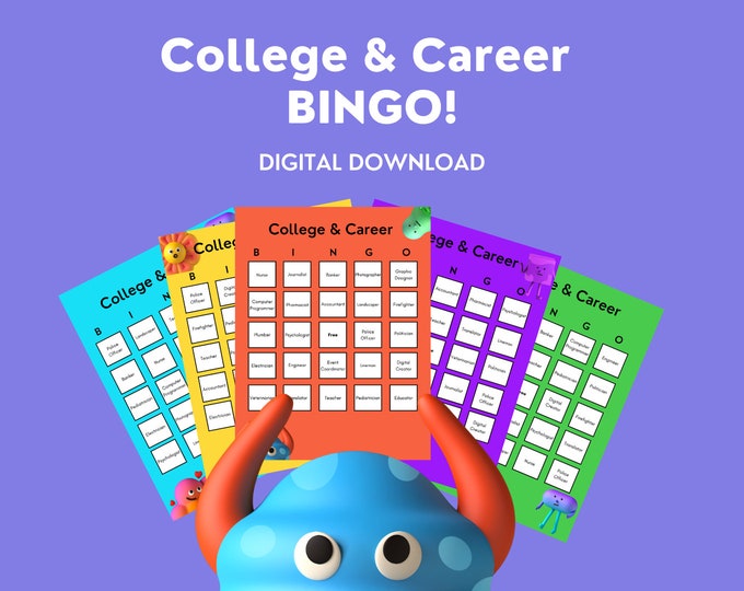 Career Cluster Bingo - Etsy