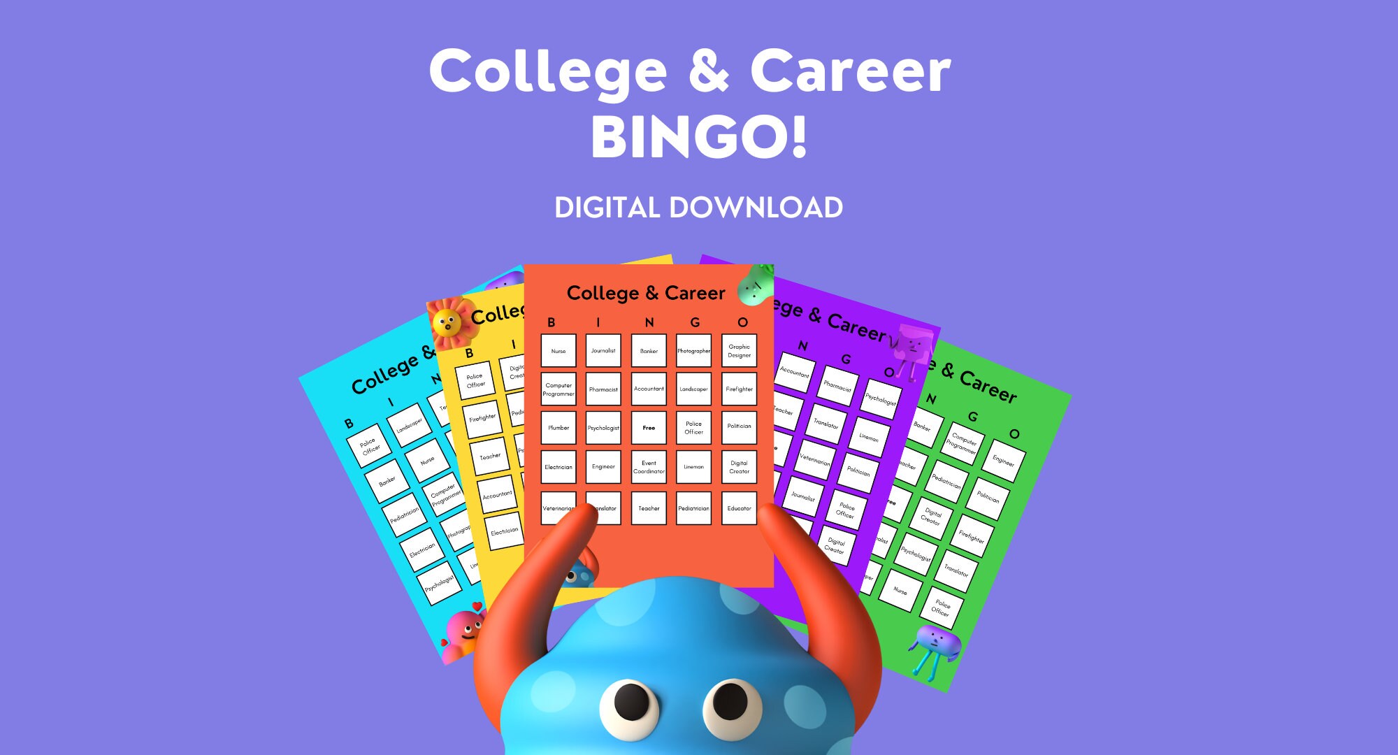 Career Cluster Bingo - Etsy