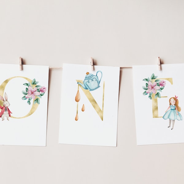 Onederland Banner - Etsy