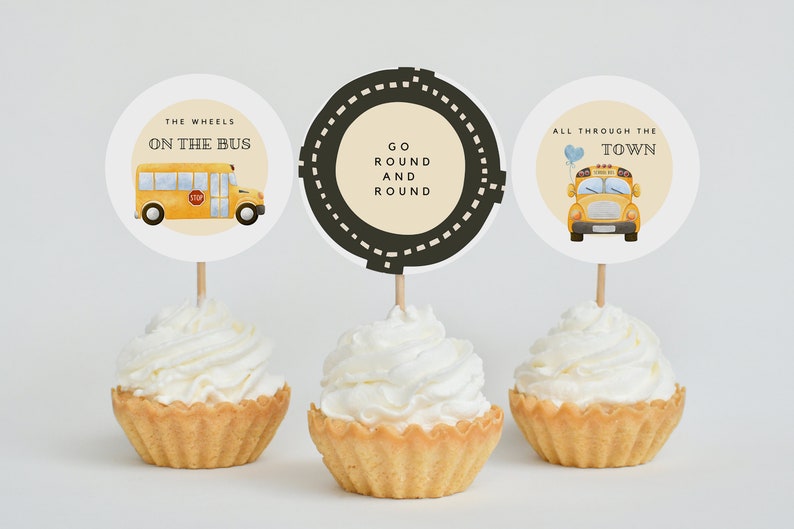 Wheels on the Bus Birthday Invitation Yellow School Bus - Etsy