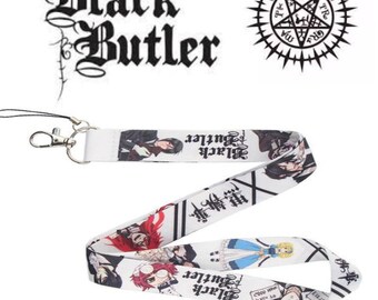Black Butler Keychain | Etsy